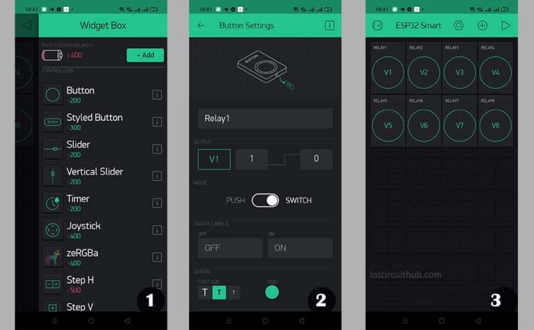 ESP32 Home Automation System with Blynk - IotCircuitHub
