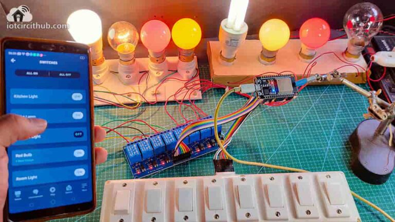 ESP32 & Alexa controlled Relay - IoT 2025 - IotCircuitHub