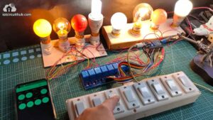 ESP32 WiFi + Bluetooth + Manual control Smart Home IoT -2025