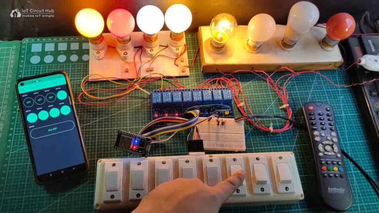 ESP32 Home Automation using Blynk - IoT Projects 2025