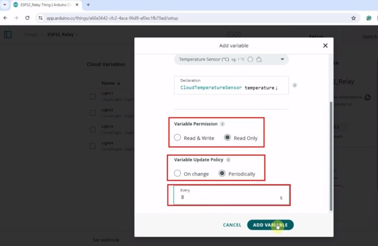 Arduino Iot Cloud Tutorial For Esp8266 And Esp32 Iot 2025 3363