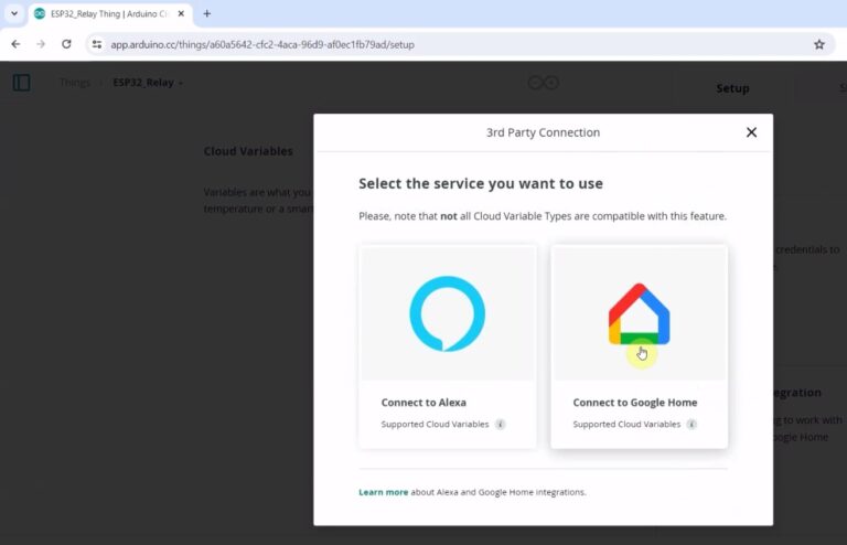 Arduino IoT Cloud tutorial for ESP8266 & ESP32 - IoT 2025