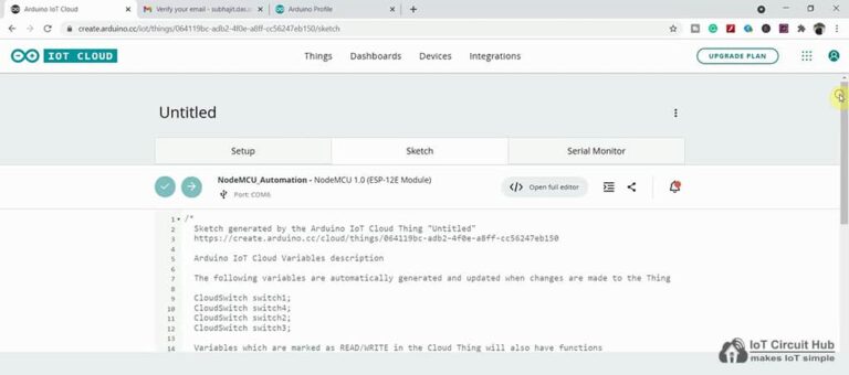 Arduino IoT Cloud tutorial for ESP8266 & ESP32 - IoT 2025