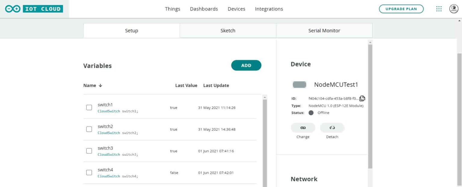 Arduino IoT Cloud tutorial for ESP8266 & ESP32 - IoT 2025