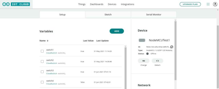 Arduino IoT Cloud tutorial for ESP8266 & ESP32 - IoT 2025