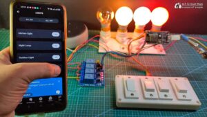 Tasmota NodeMCU ESP8266 Home Automation project in 2025