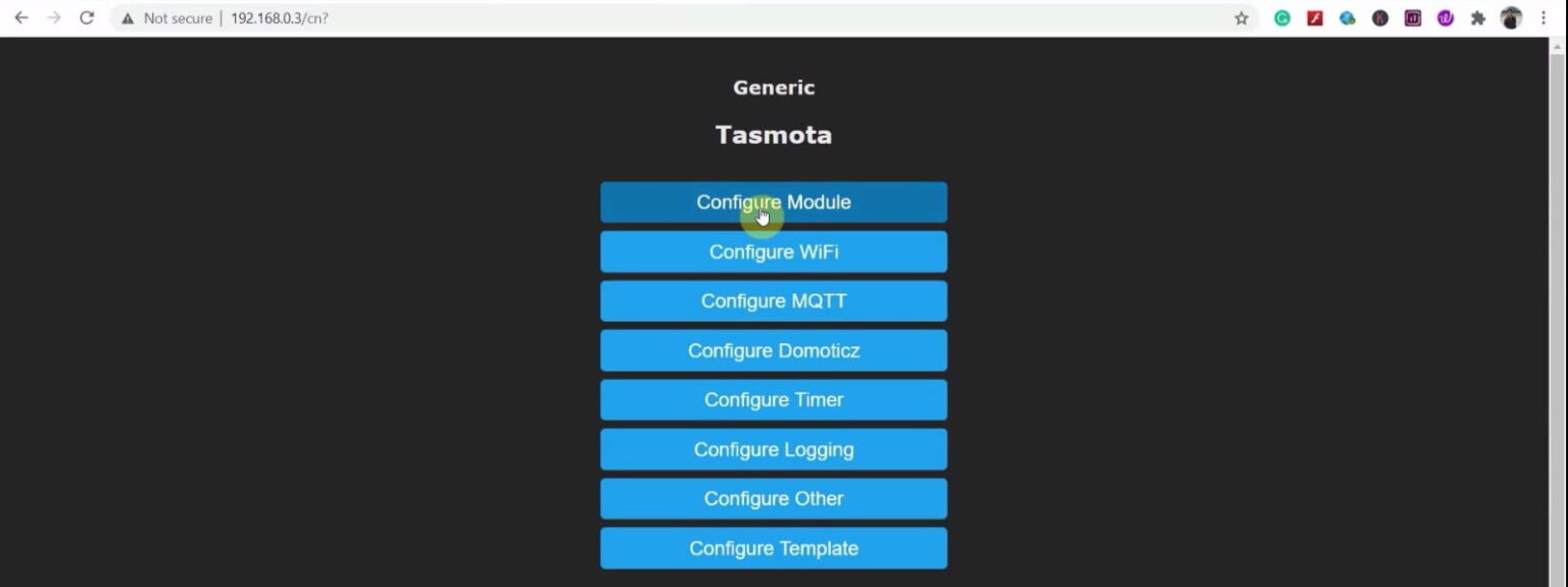Tasmota Nodemcu Esp8266 Home Automation Project In 2025