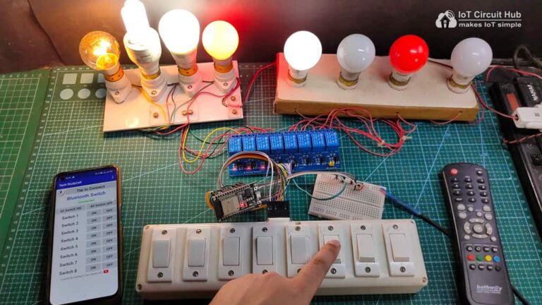 ESP32 Bluetooth IR Remote control Smart House 2025