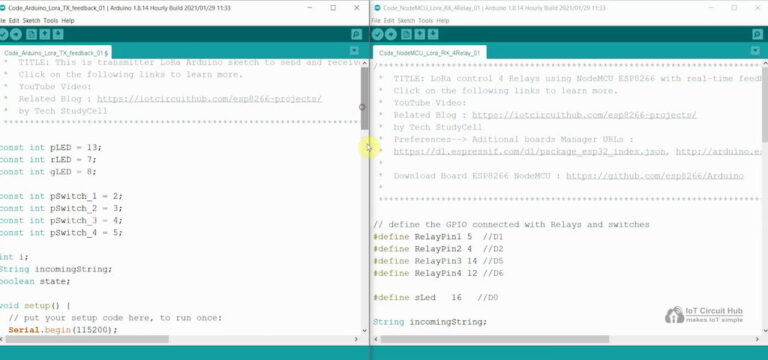 Lora Arduino Esp8266 Control Relay With Feedback In 2025