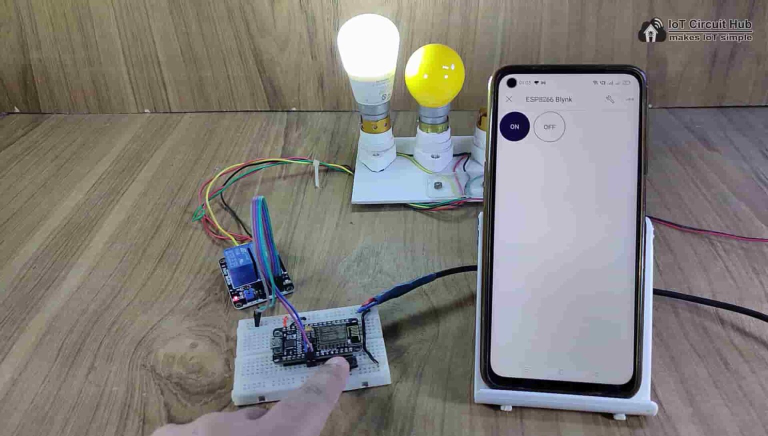 NodeMCU Projects using Blynk Google Assistant - 2025