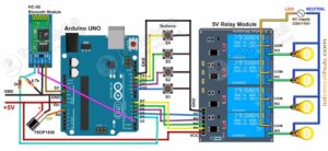 Arduino Relay Project using Bluetooth IR & EEPROM - 2025