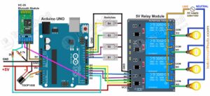 Arduino Relay Project using Bluetooth IR & EEPROM - 2025
