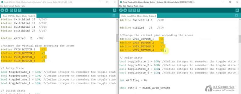 IoT Project using ESP32 NodeMCU network with Blynk - 2025