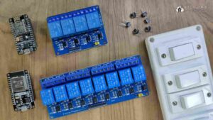 IoT Project using ESP32 NodeMCU network with Blynk - 2025