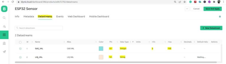 Mq2 Gas Sensor And Rain Detection With Blynk Notification 2025