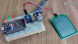 MQ2 Gas sensor & Rain detection with Blynk Notification 2025