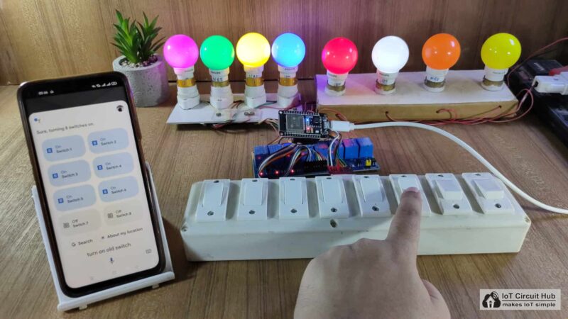 IoT Project using ESP RainMaker 2024 - IotCircuitHub