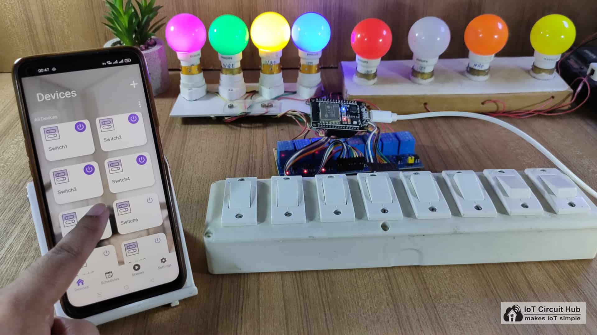 IoT Project using ESP RainMaker 2025 - IotCircuitHub
