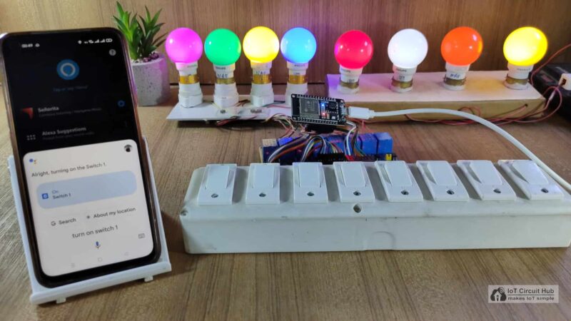 IoT Project using ESP RainMaker 2025 - IotCircuitHub