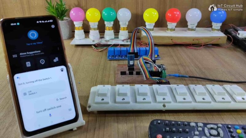 ESP32 Project with Google + Alexa + Bluetooth + IR - 2025