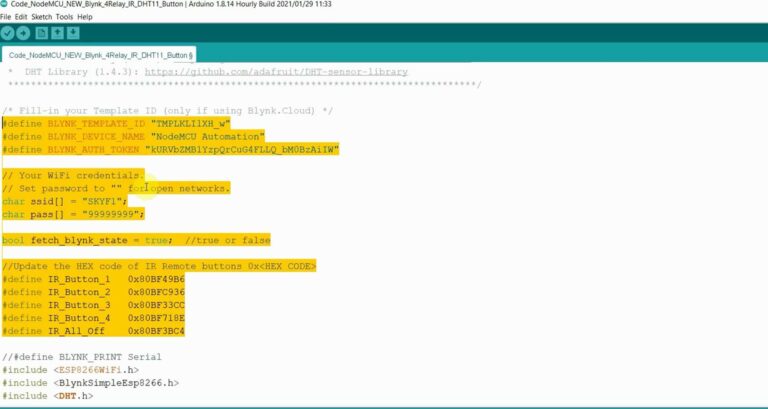 ESP8266 IoT Project with Blynk Automation - 2025