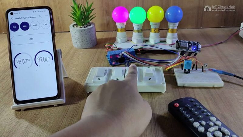 NodeMCU IoT Project with Save Last GPIO State - 2026