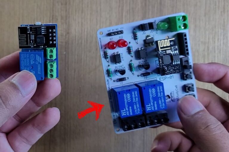 ESP01 Relay Project using Blynk IoT - 2025