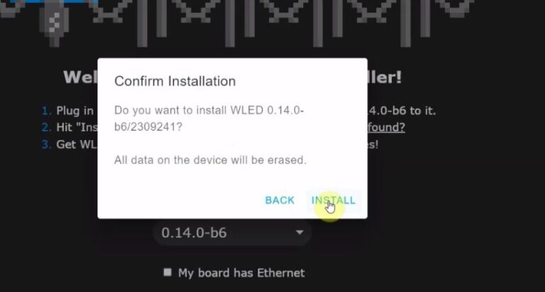 Steps to Install WLED Firmware - IotCircuitHub